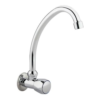 Heavy Duty Wallmounted Gooseneck Tap | Taps - Cronex