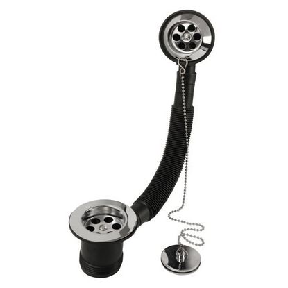 Combination Bath waste with Parking Plug | Wastes & Traps - Cronex